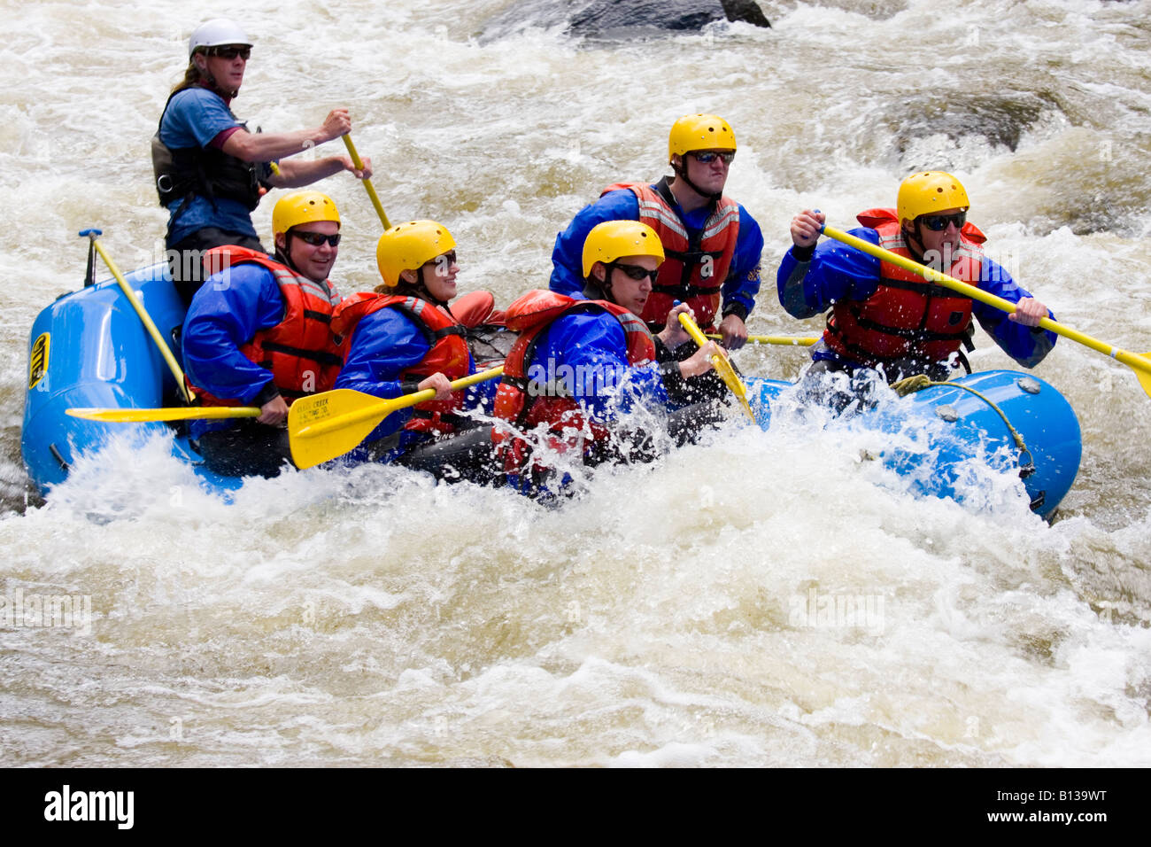 Whitewater rafting hi-res stock photography and images - Alamy