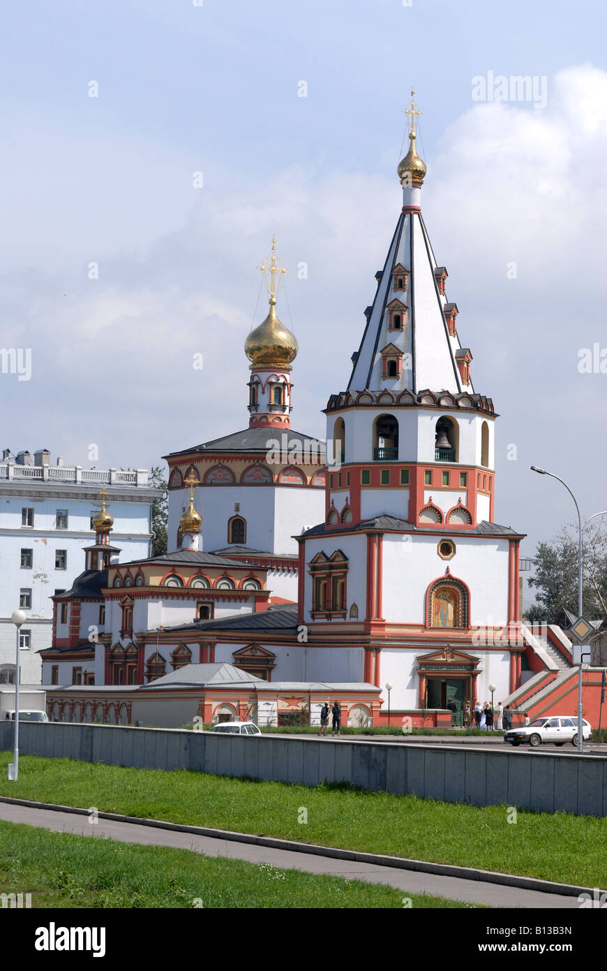 Russian Orthodox Church Irkutsk Siberia Russia Stock Photo - Alamy