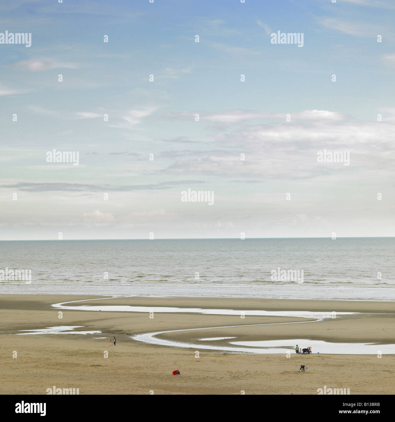 beach at camber sands Stock Photo - Alamy