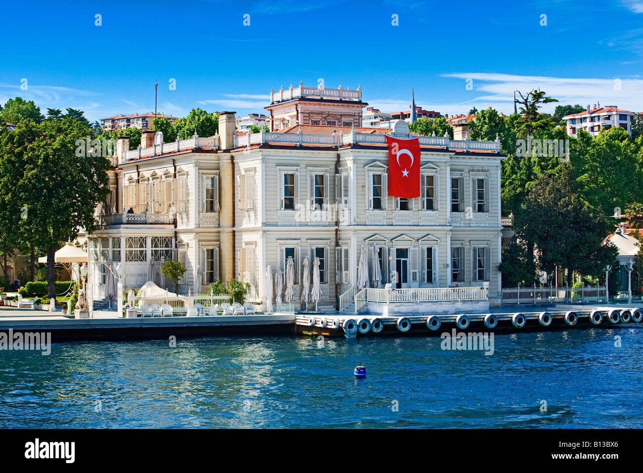 Yali facing the Bosphorus near Istanbul Stock Photo - Alamy