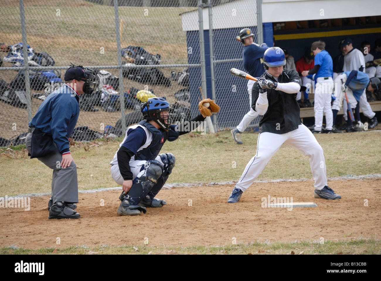 high school baseball Stock Photo - Alamy