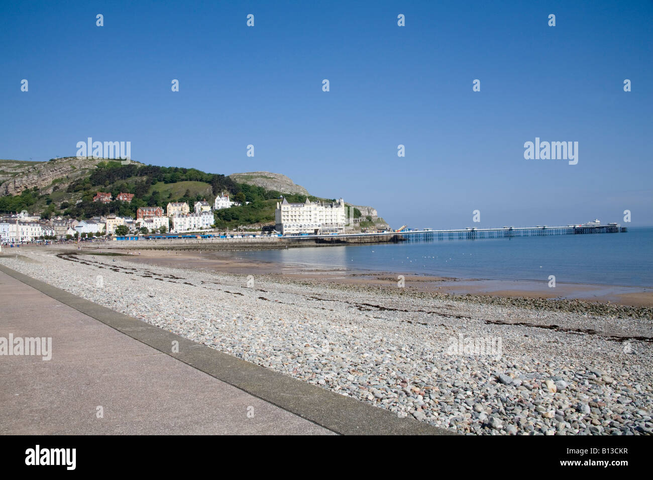 Llandudno Conwy North Wales UK May Looking across North Shore towards ...