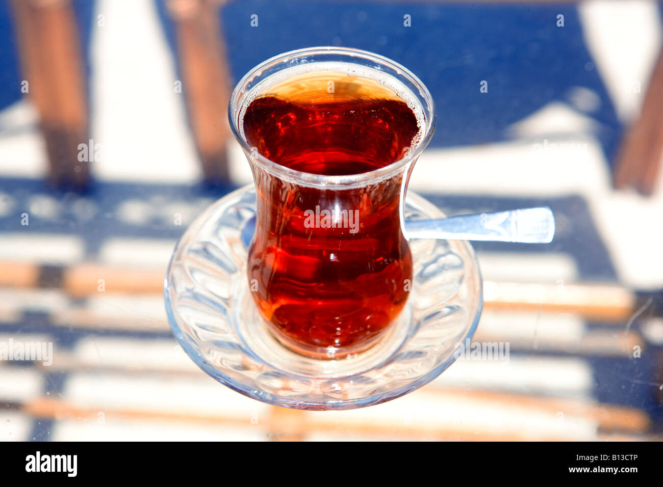 tea at Istanbul Stock Photo - Alamy