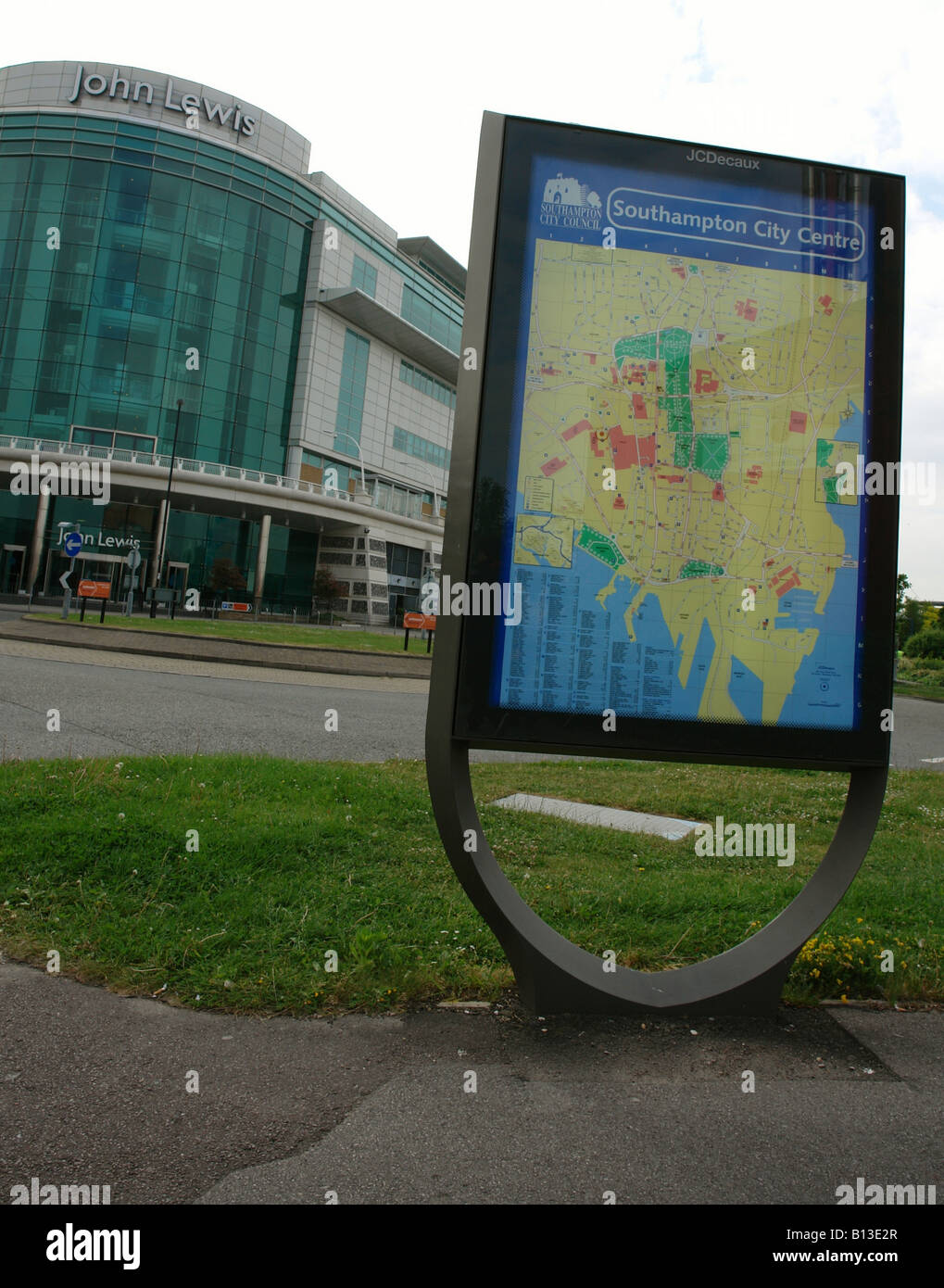 Map of southampton city centre hi-res stock photography and images - Alamy