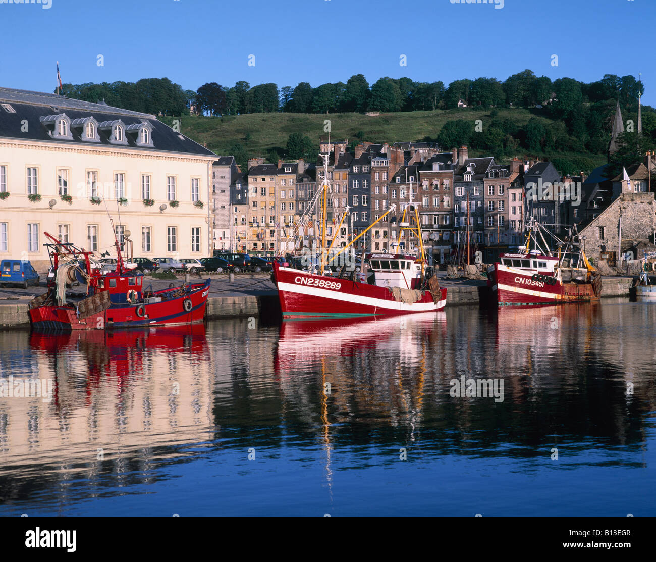 Fishing Boats, Honfleur, Normandy, France Stock Photo - Alamy
