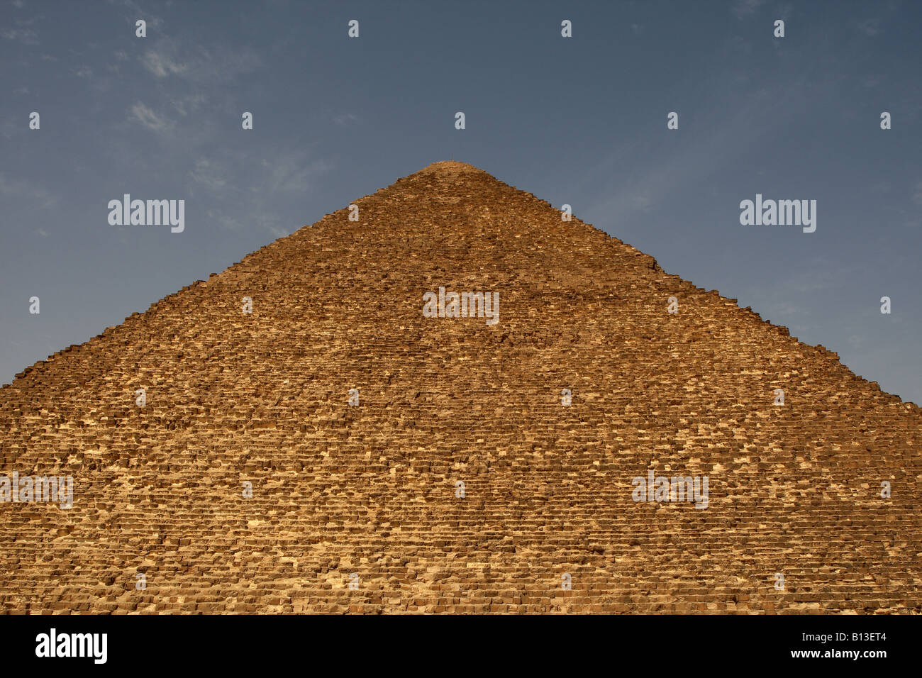 Great Pyramid of Khufu(Cheops), Cairo Egypt Stock Photo - Alamy