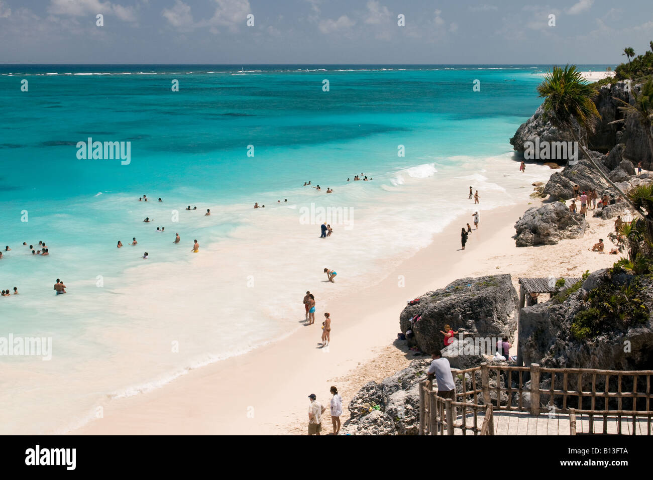 White sand beach ruins hi-res stock photography and images - Alamy