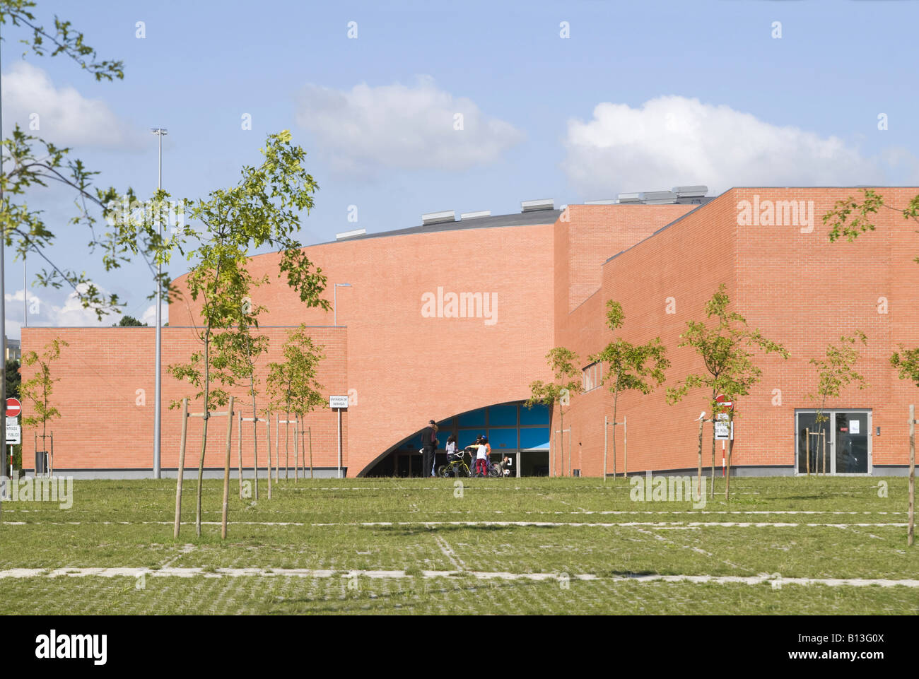 the "Multiusos of Gondomar" designed by Alvaro Siza Vieira, Portugal ...