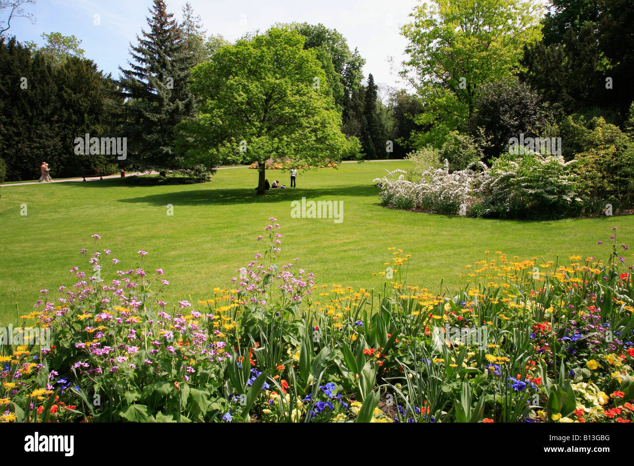 France Lorraine Nancy Parc de le Pépinière park Stock Photo - Alamy