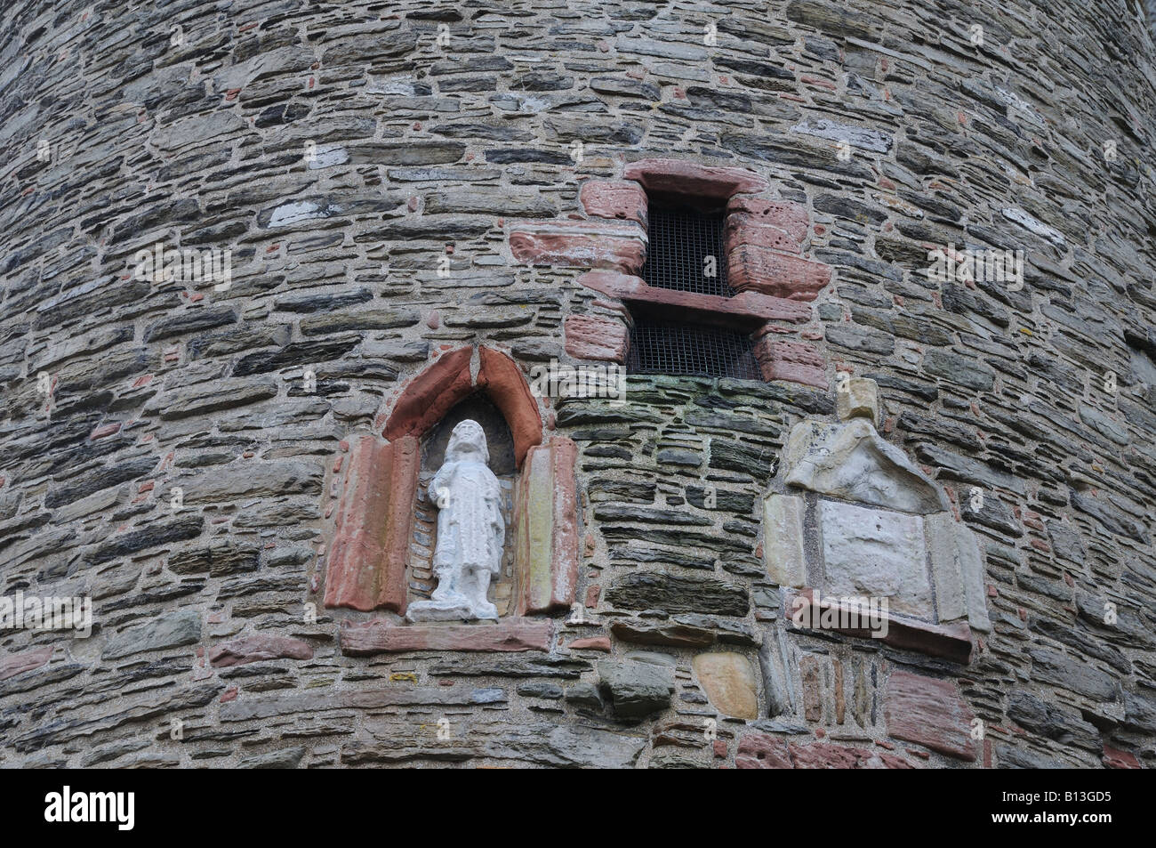 A detail of the Bishop's Palace in Kirkwall. The palace dates from the ...
