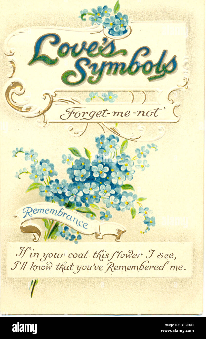 Chromolithographed and embossed picture postcard in series Love's ...