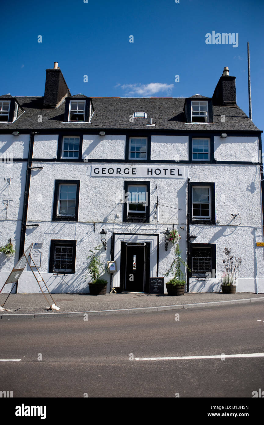 the george hotel inveraray argyll scotland Stock Photo - Alamy