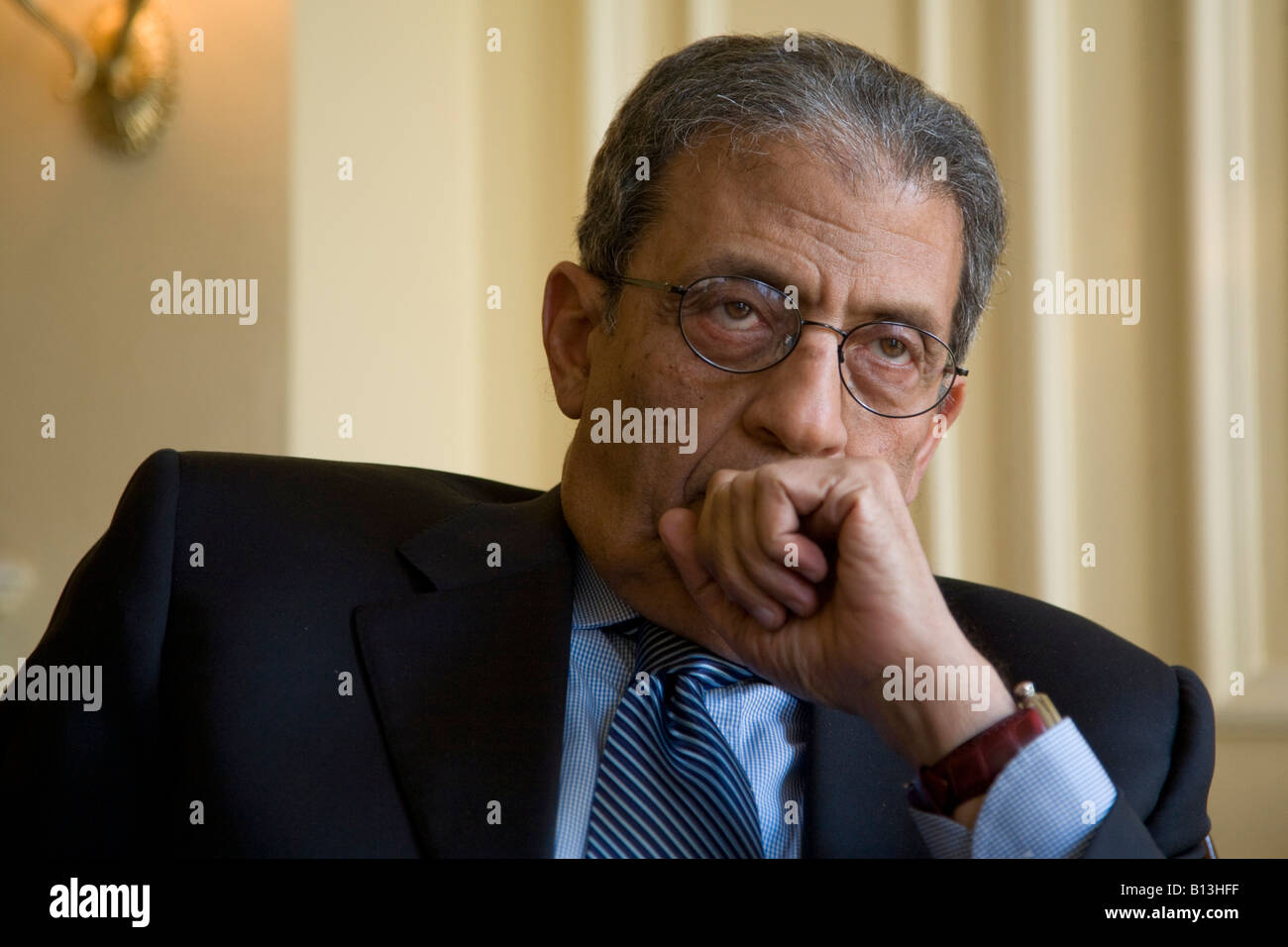 H.E. Mr . Amr Moussa The Secretary General of the League of Arab States ...