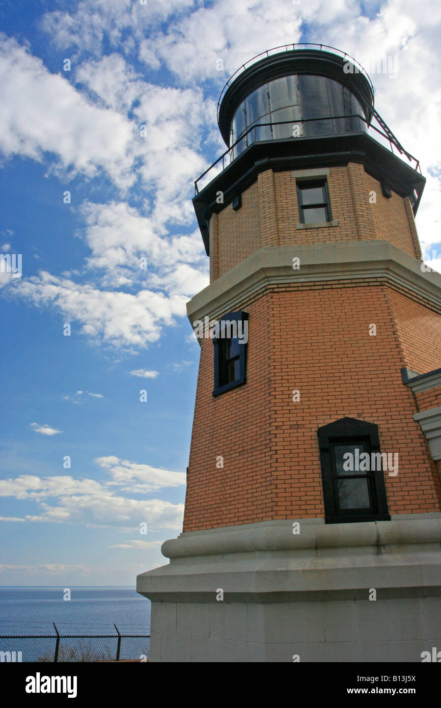 Split Rock Lighthouse on the North Shore of Lake Superior in Minnestoa ...