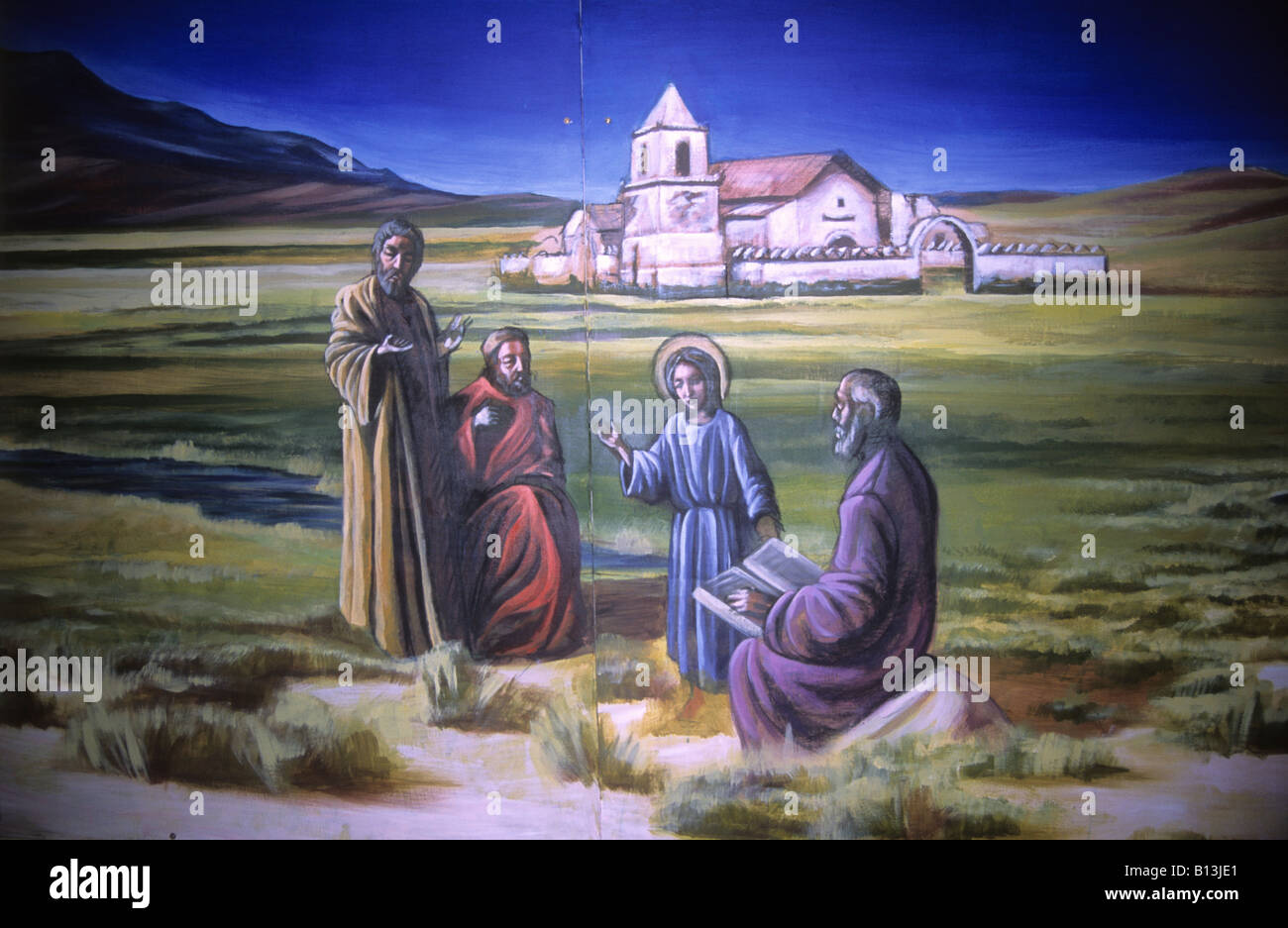 Biblical scenes in paintings hi-res stock photography and images - Alamy