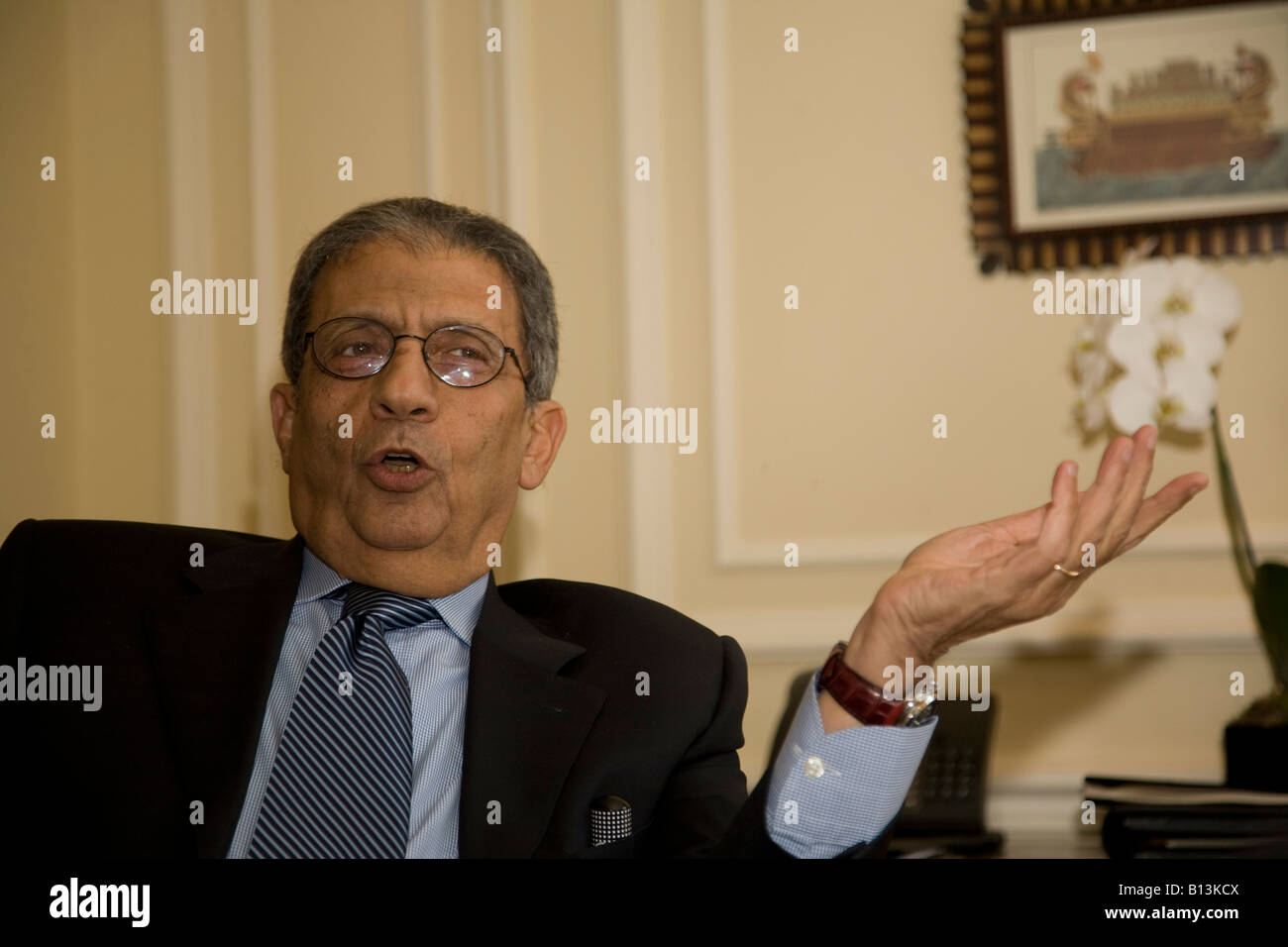 H.E. Mr . Amr Moussa The Secretary General of the League of Arab States ...