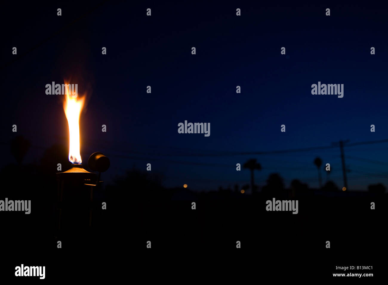 Tiki torch hi-res stock photography and images - Alamy