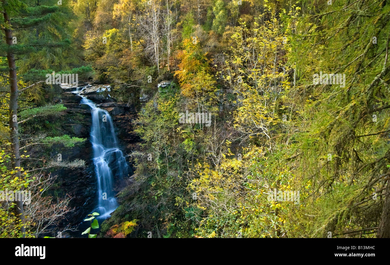 Waterfall, the Birks, Aberfeldy Stock Photo - Alamy