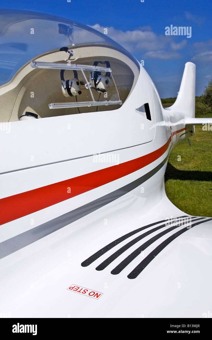 WT9 Dynamic ultra light carbon fiber aircraft Stock Photo - Alamy