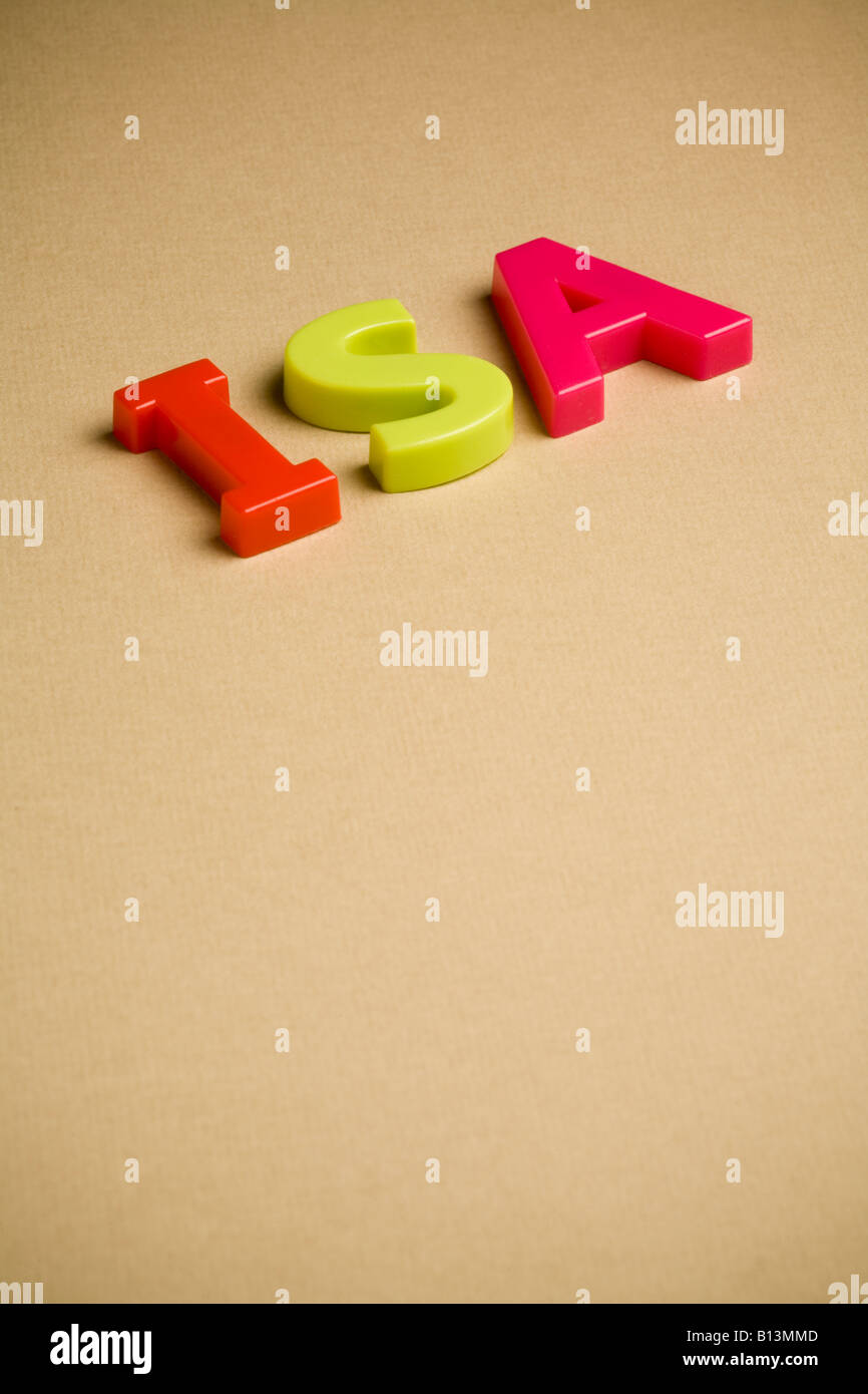 Isa letters hi-res stock photography and images - Alamy