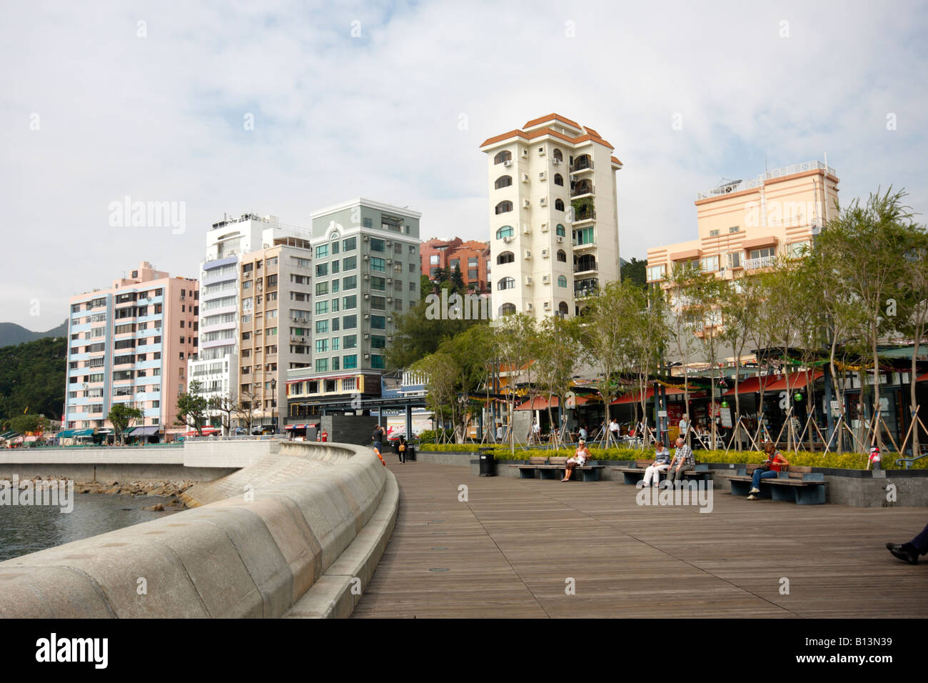 Waterfront in Stanley, Hong Kong Stock Photo - Alamy