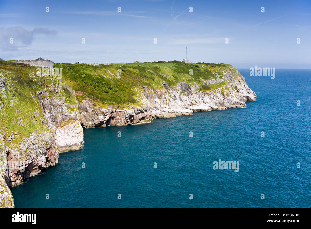 A view from Berry Head "National Trust" Devon, UK Stock Photo - Alamy