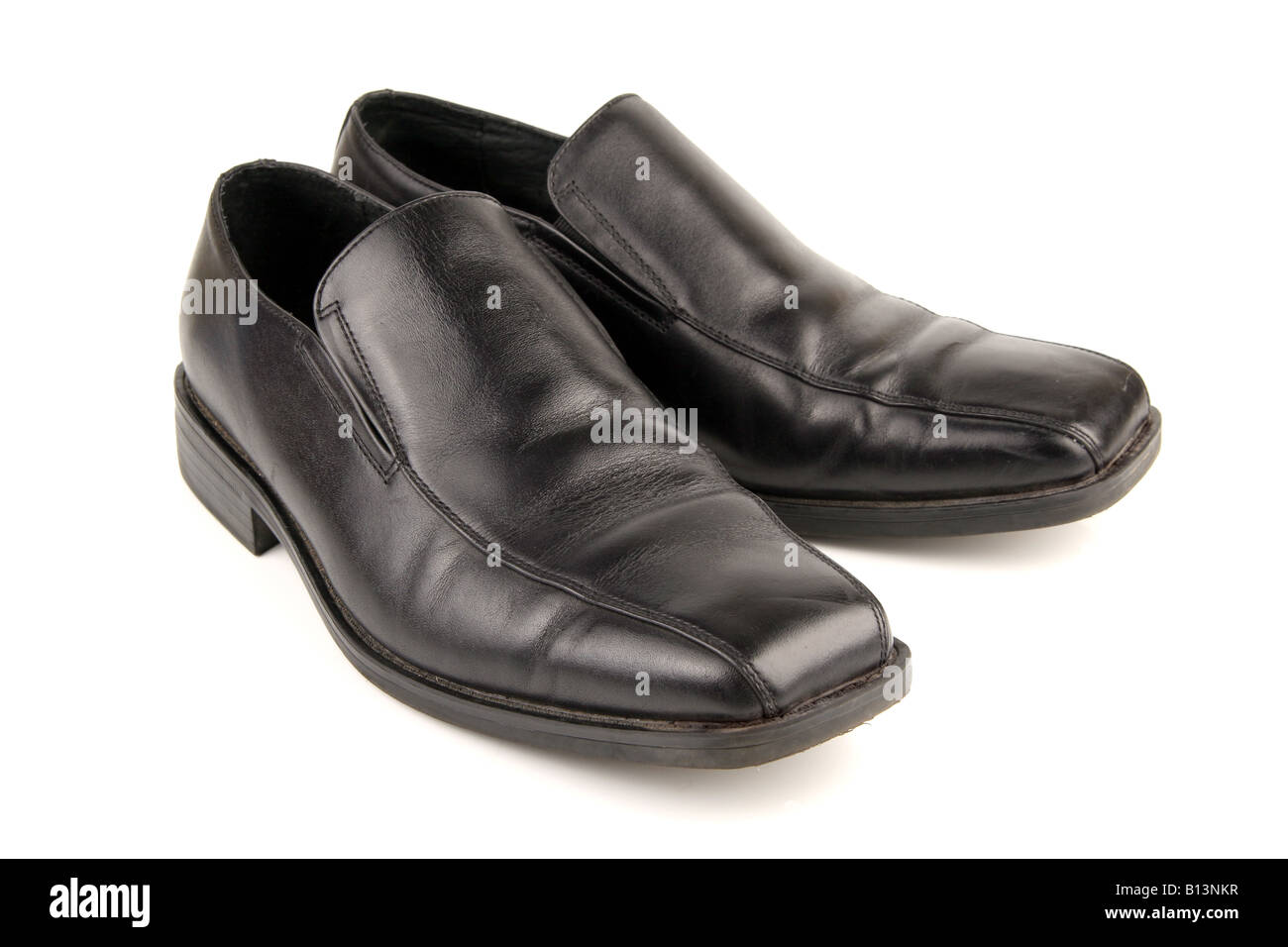 Classy male business shoes Stock Photo - Alamy