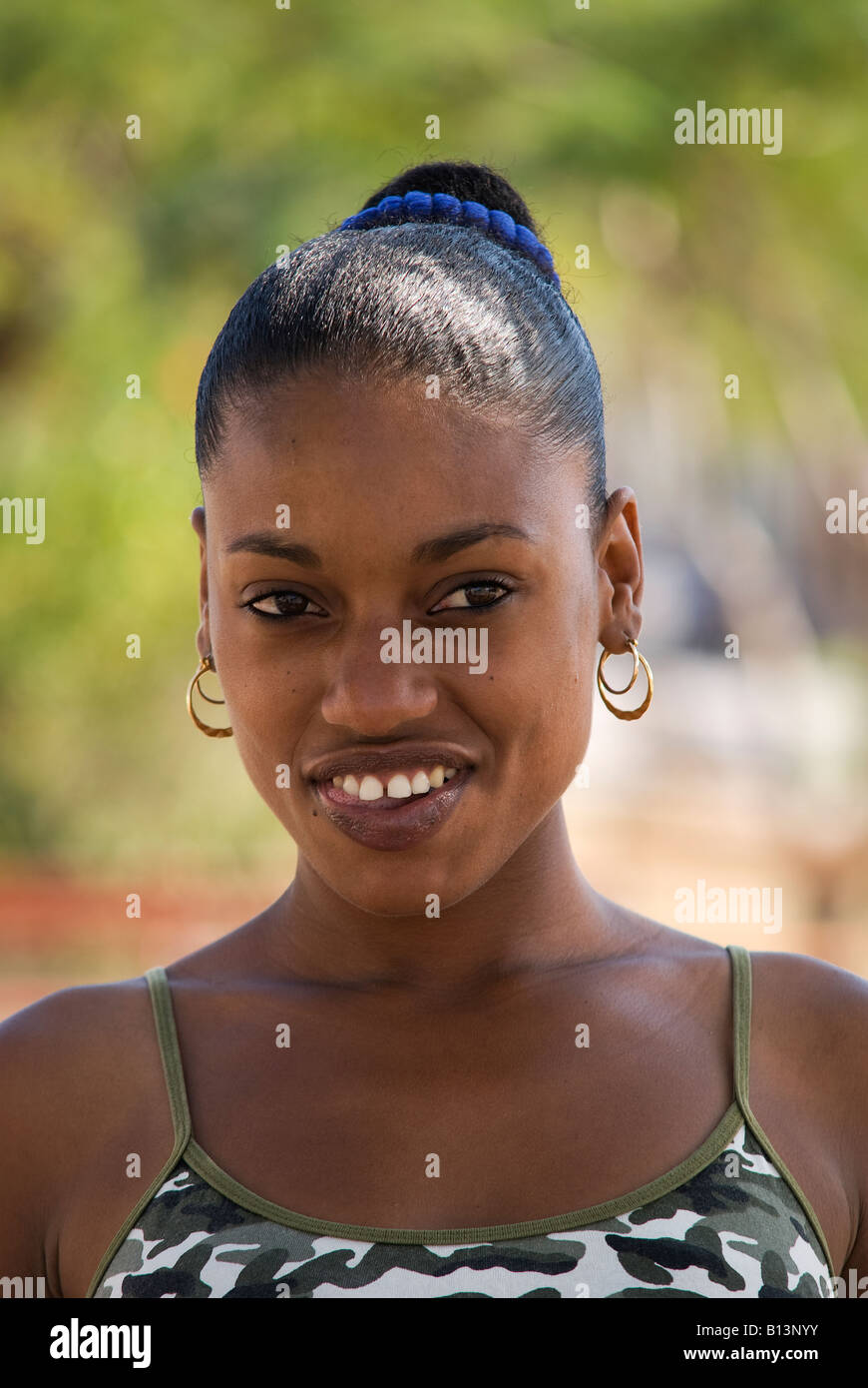Portrait cuban girl hi-res stock photography and images - Alamy