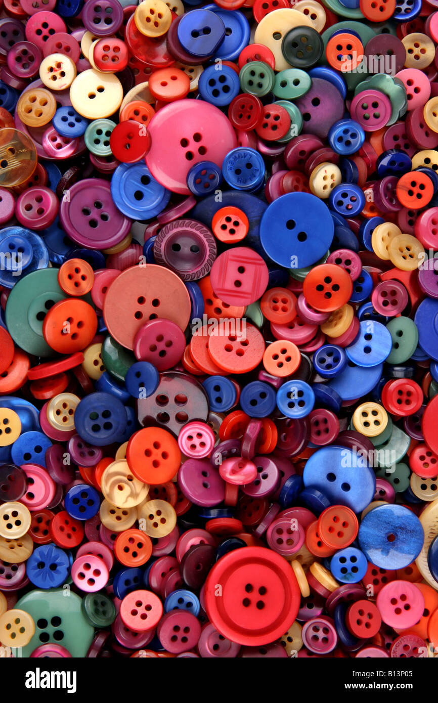 Many different sized and shaped buttons Stock Photo - Alamy