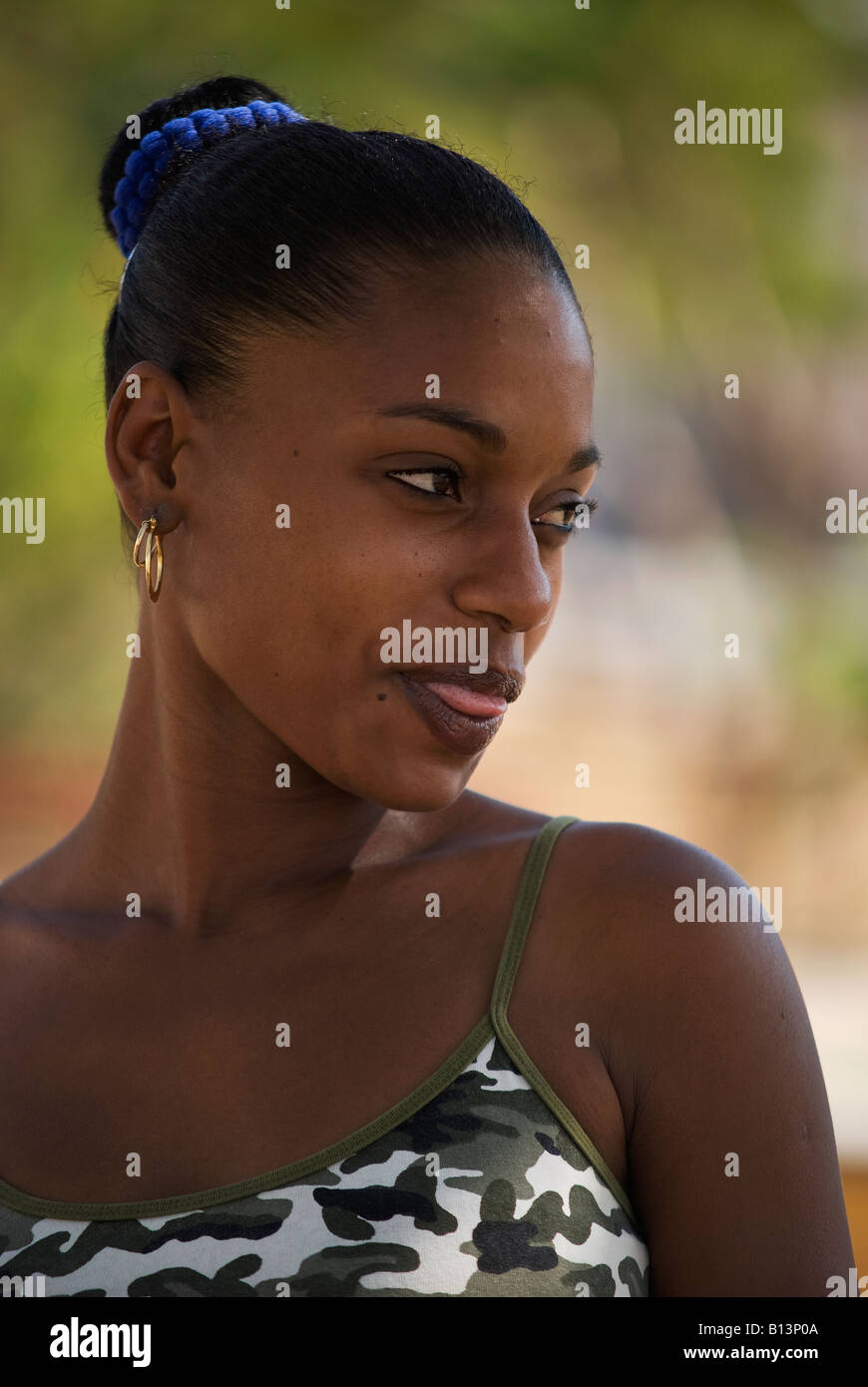Portrait of cuban girl hi-res stock photography and images - Alamy