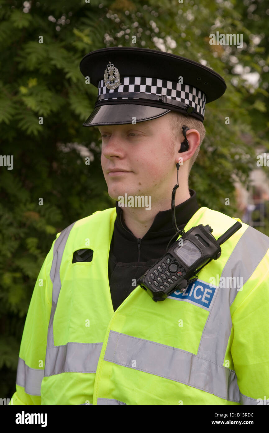 Tayside British police officer scottish constable, Perth, Scotland, UK ...