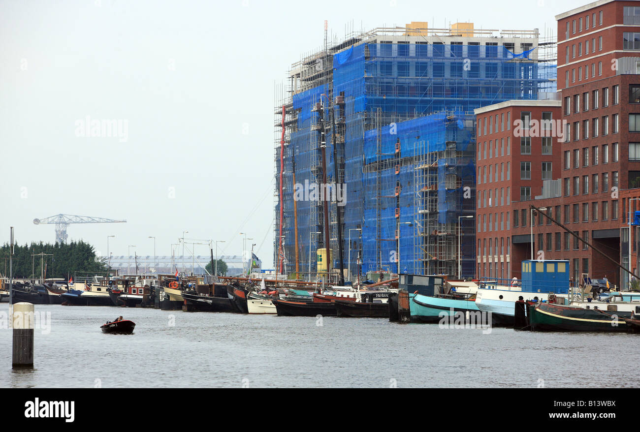 Amsterdam building development, Holland Stock Photo - Alamy