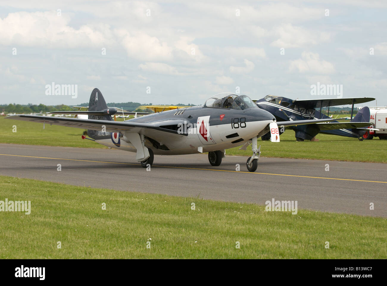 1950s british jet fighter hi-res stock photography and images - Alamy