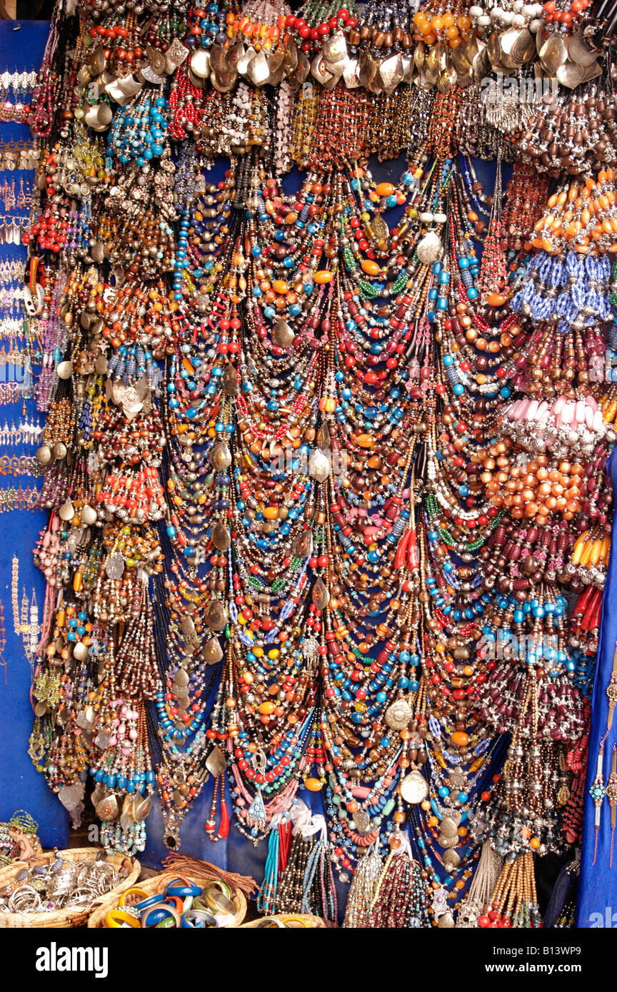 Jewellery market stall morocco hi-res stock photography and images - Alamy