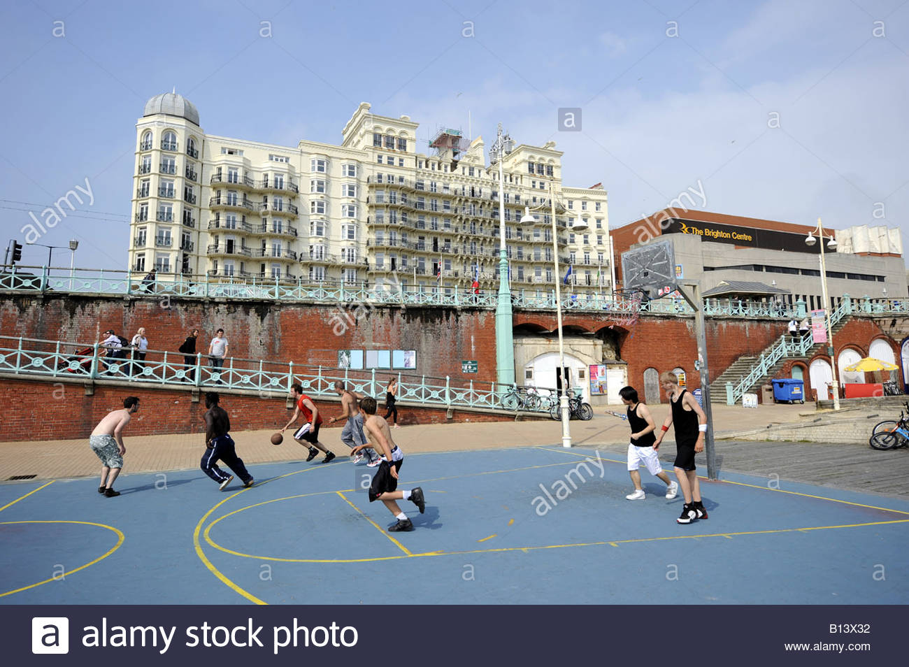 Basketball Court Brighton High Resolution Stock Photography and Images ...