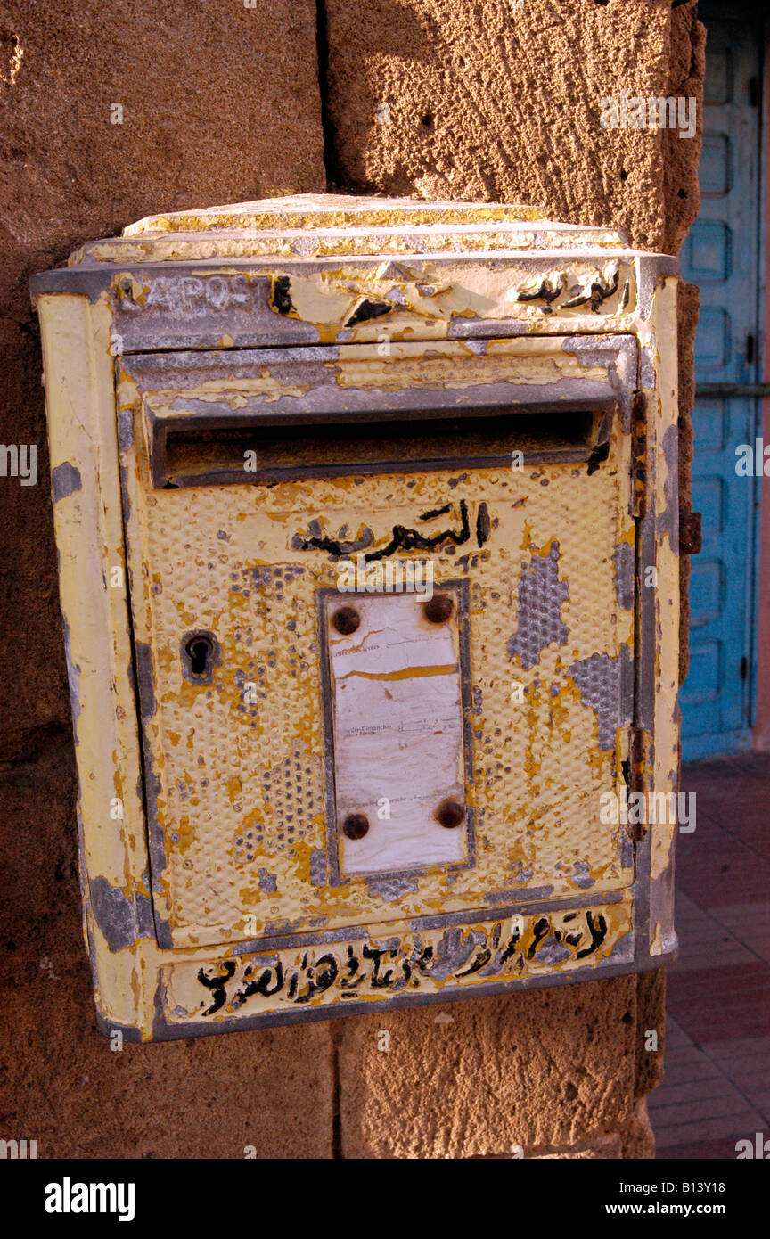 MOROCCAN MAIL BOX Stock Photo - Alamy