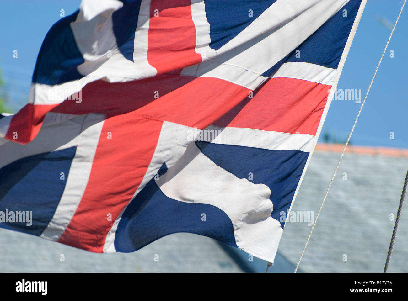 Red union jack flag hi-res stock photography and images - Alamy