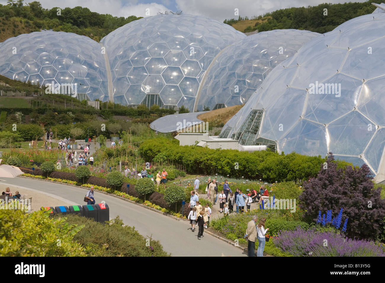 Eden Project Biomes, Cornwall, England Stock Photo - Alamy