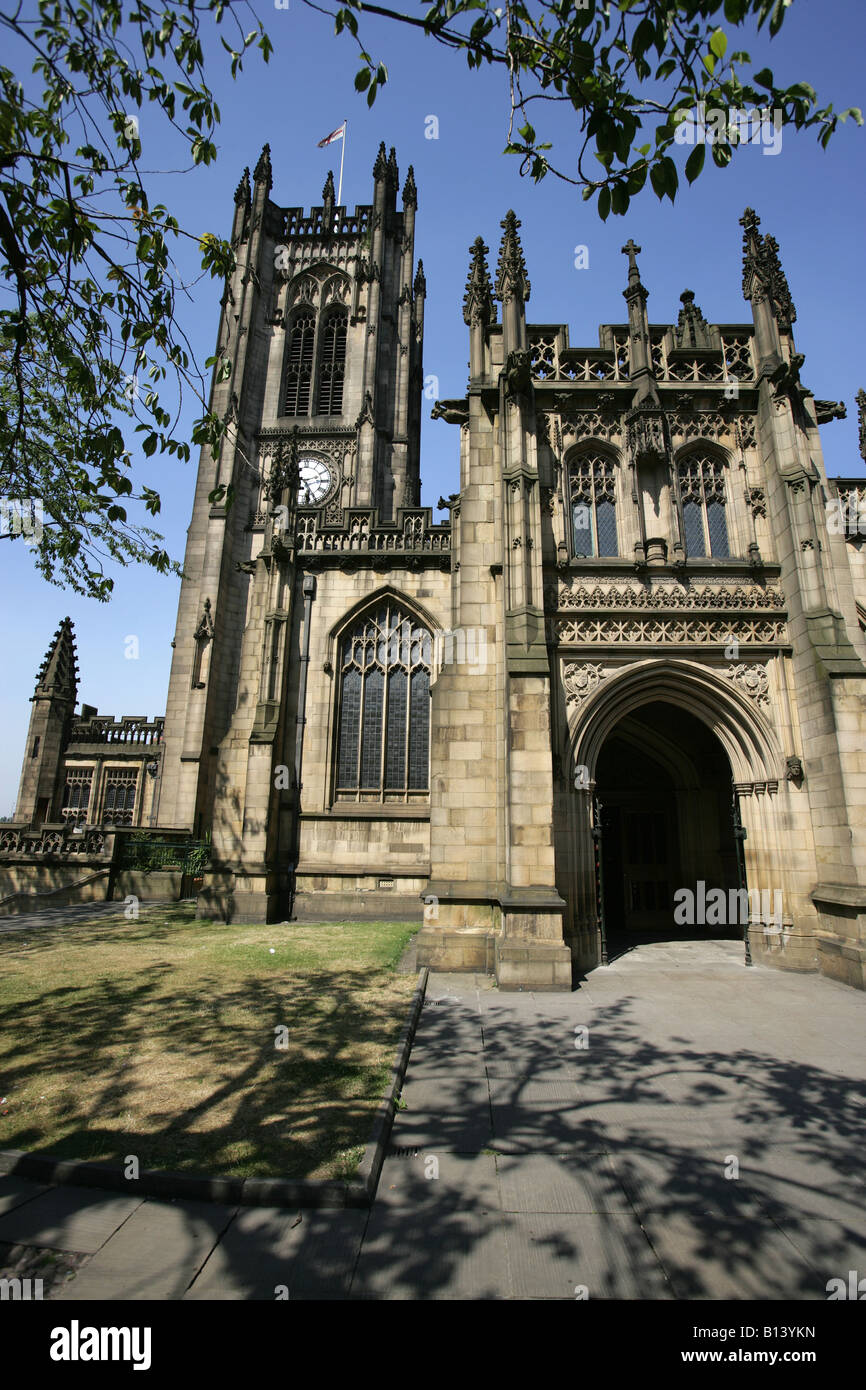 City of Manchester, England. The Cathedral and Collegiate Church of St ...