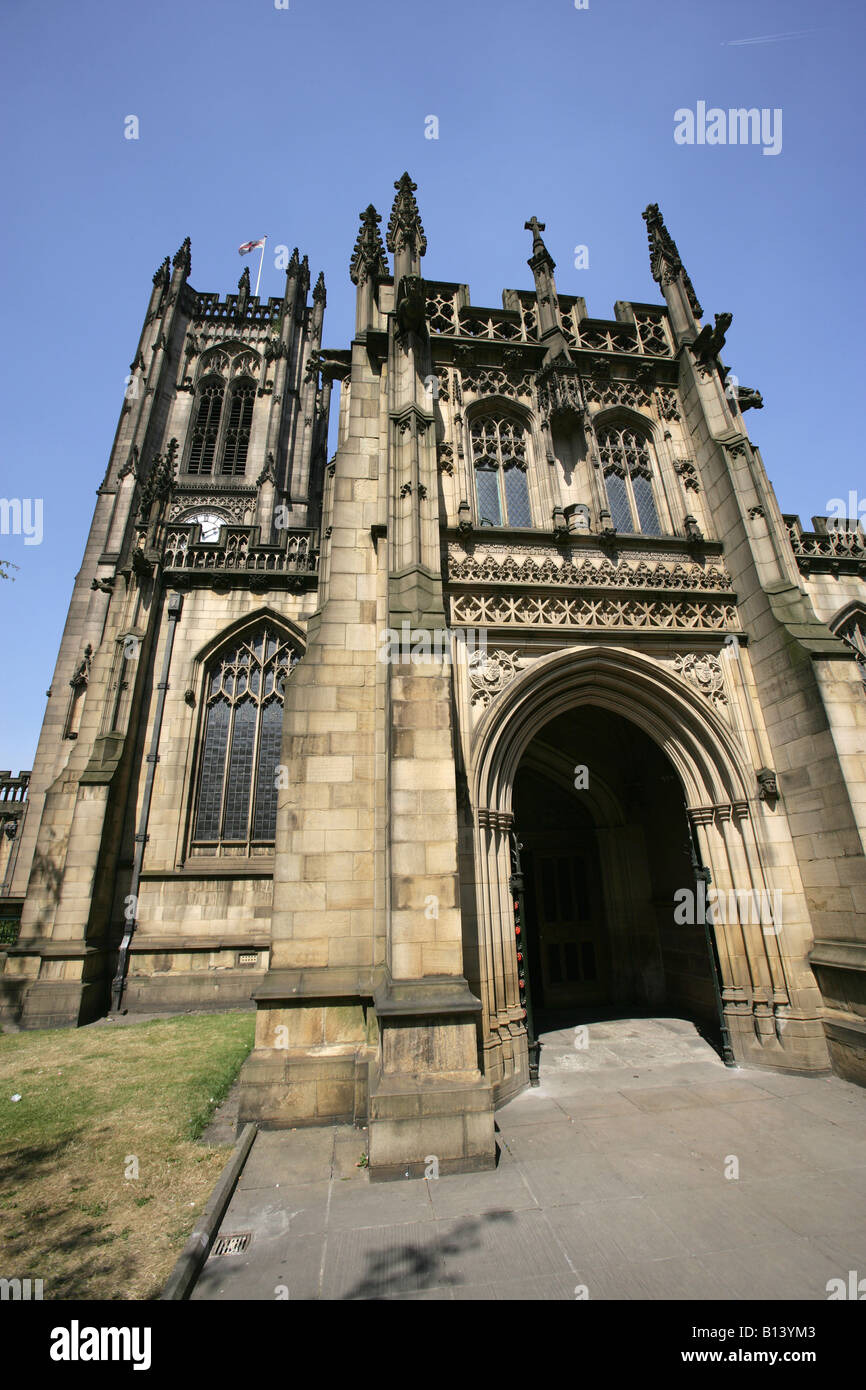 City of Manchester, England. The Cathedral and Collegiate Church of St ...