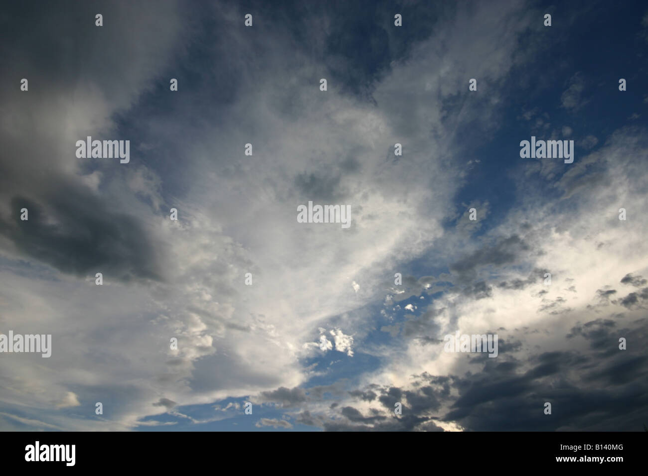 horizontal, sky, cloud, cloudy, formation, background, design, blue ...