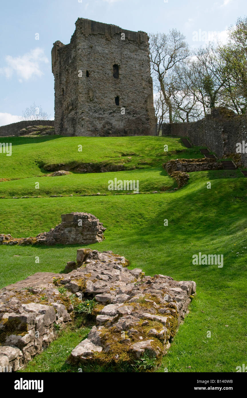 Peveril Castle Castleton Peak District Derbyshire England UK Stock ...