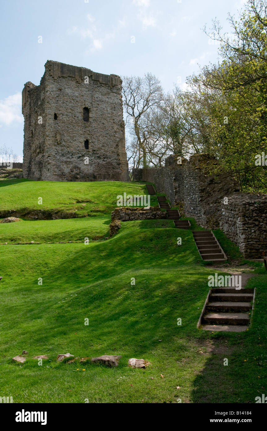 Peveril Castle Castleton Peak District Derbyshire England UK Stock ...