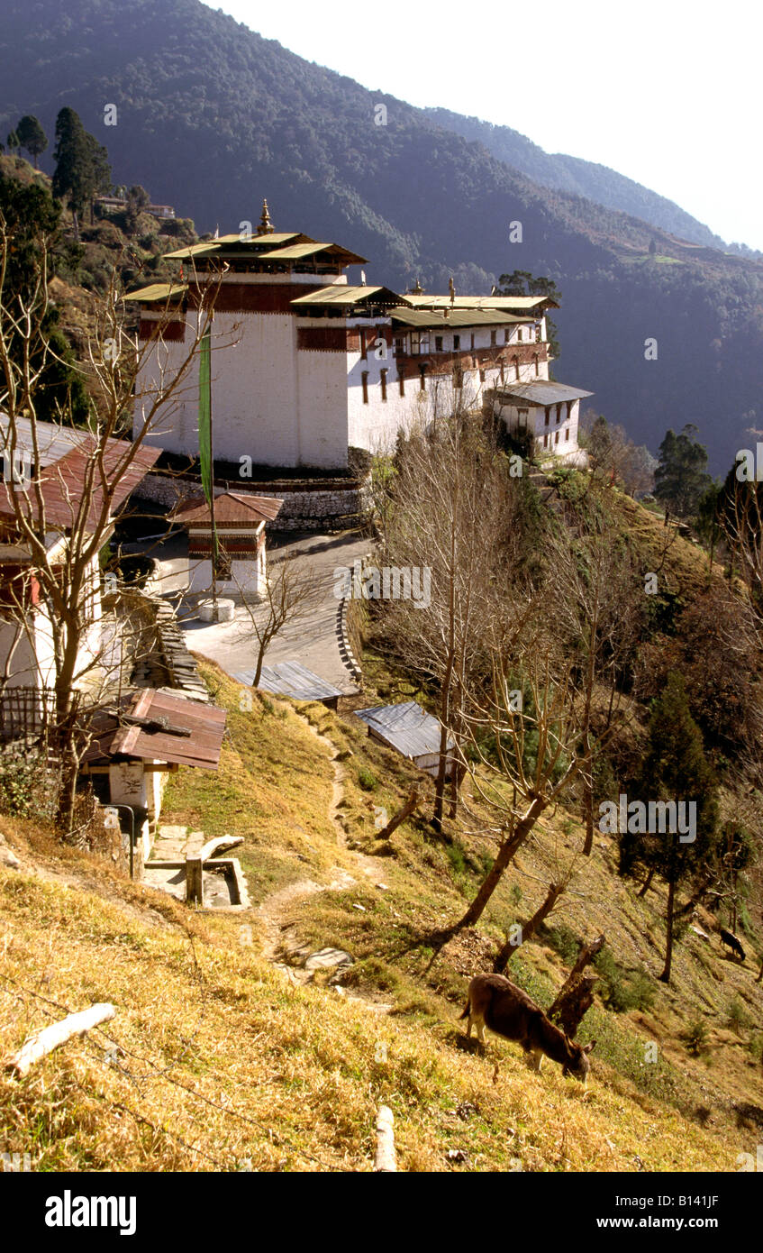 Trongsa dzong bhutan hi-res stock photography and images - Alamy