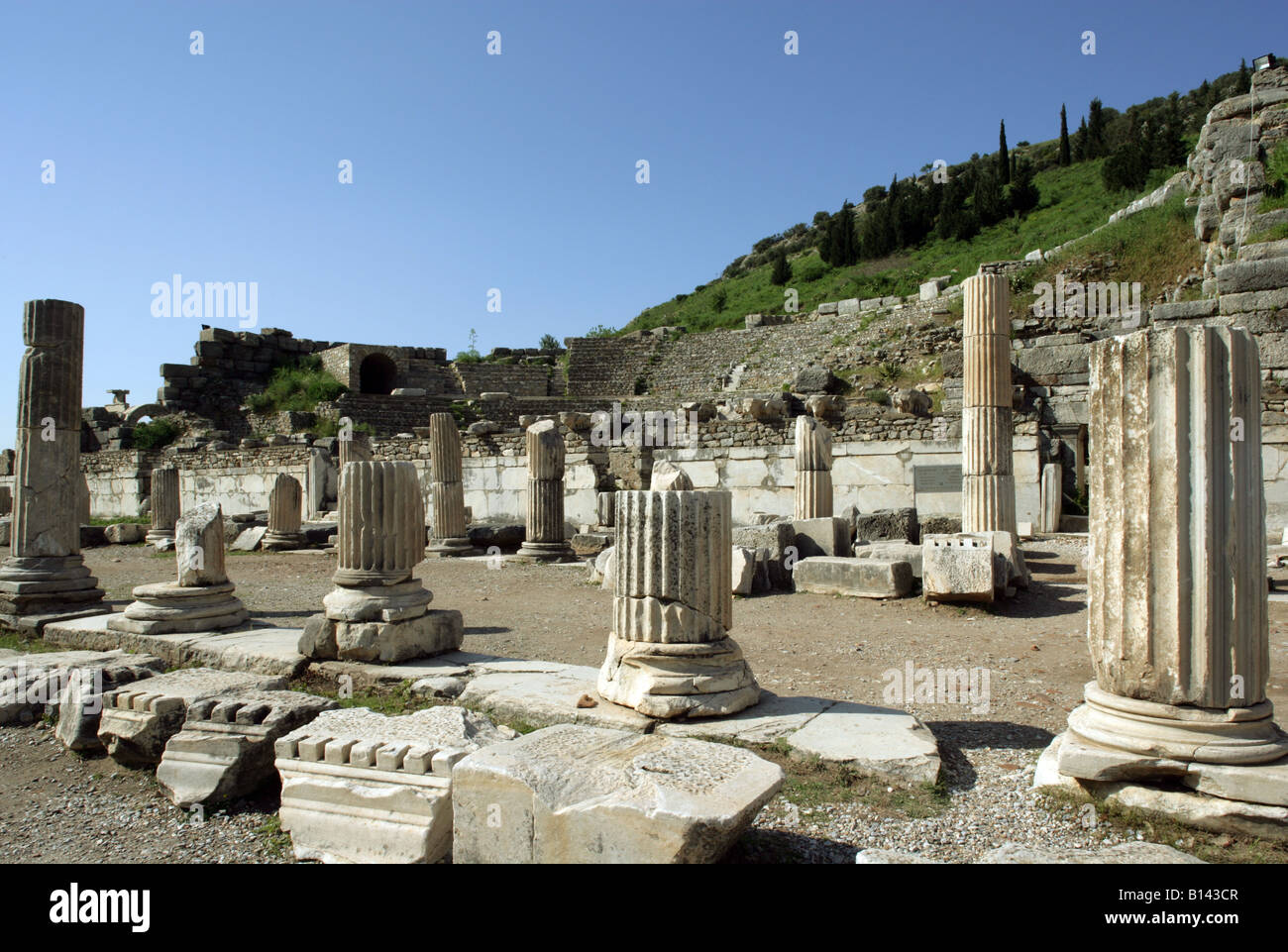 geography / travel, Turkey, Ephesus, city views / cityscapes, basilica ...