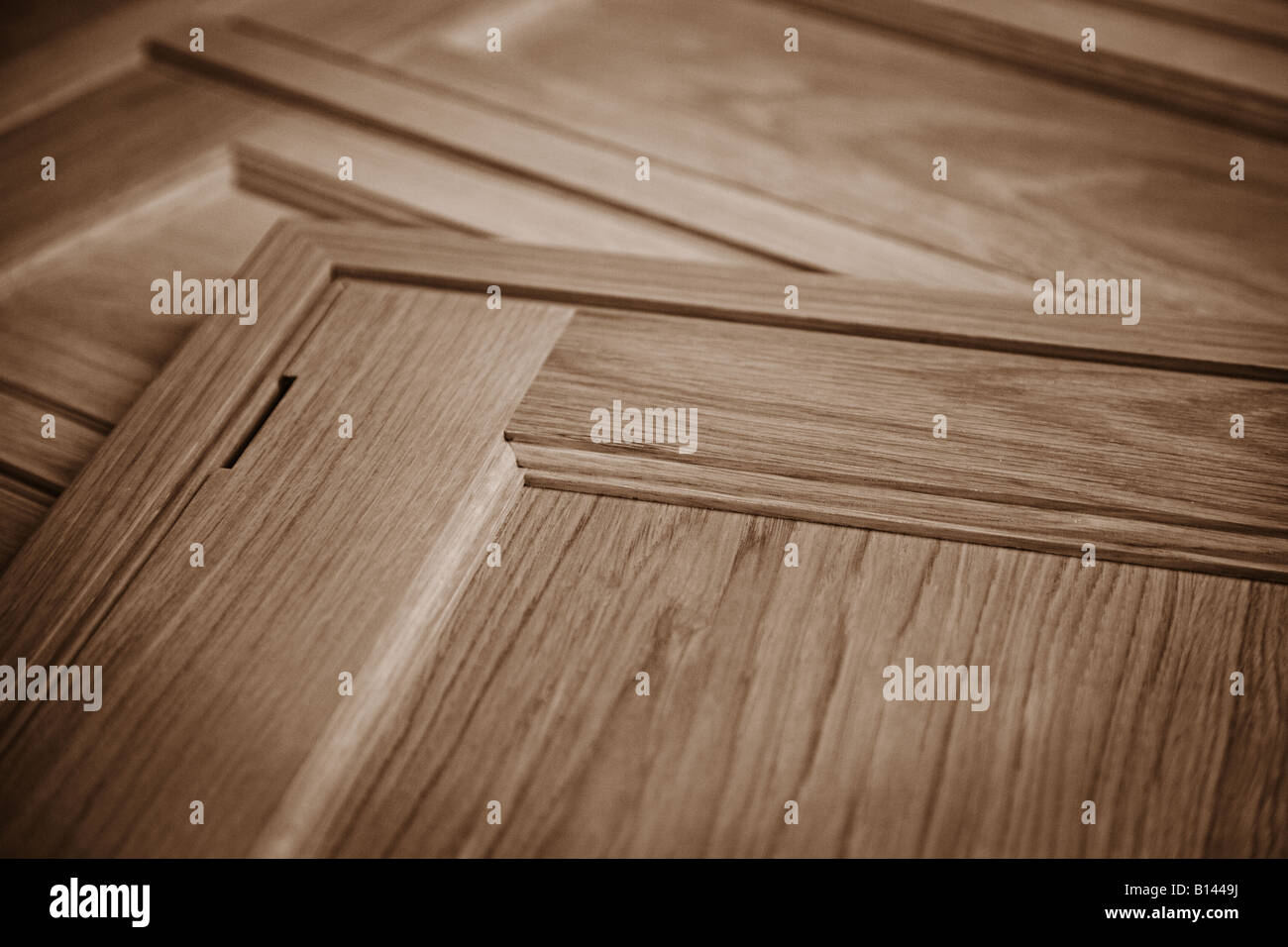 Close up of quality wooden panelling Stock Photo - Alamy