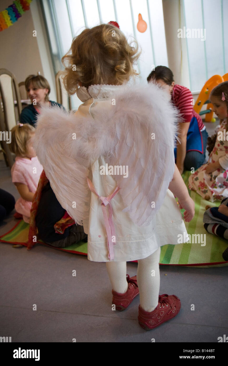 carnival costume angel Stock Photo - Alamy