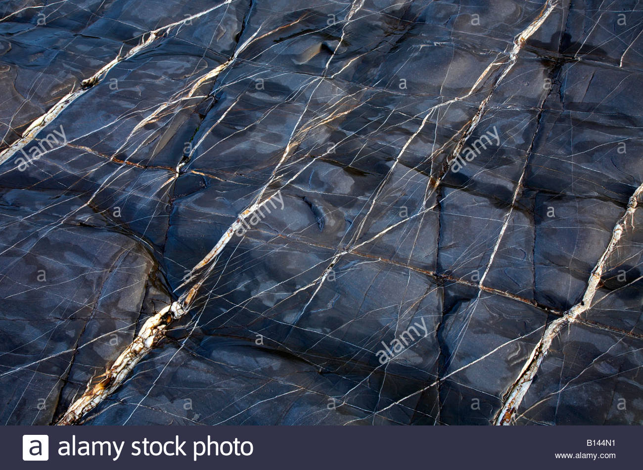 Metamorphic Rock Quartz Detail High Resolution Stock Photography and ...