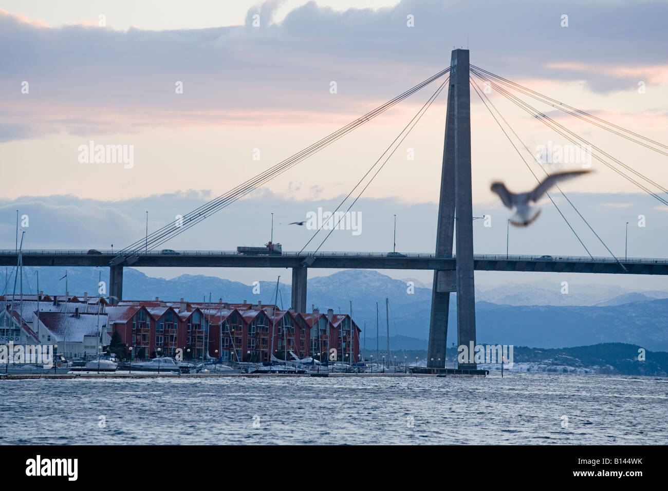 Stavanger harbour, Norway Stock Photo - Alamy