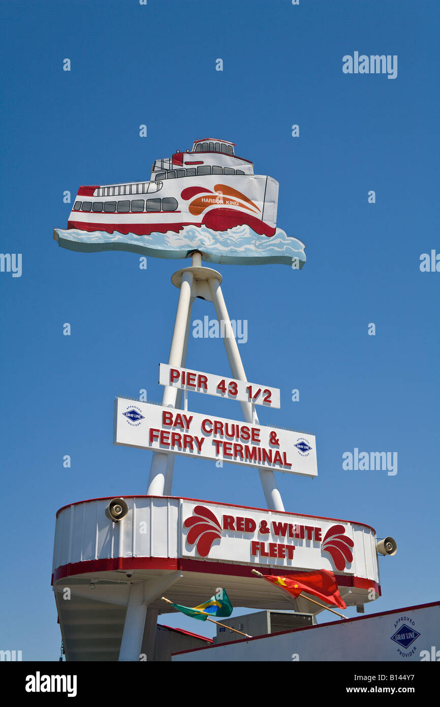 San francisco cruise terminal sign hi-res stock photography and images ...